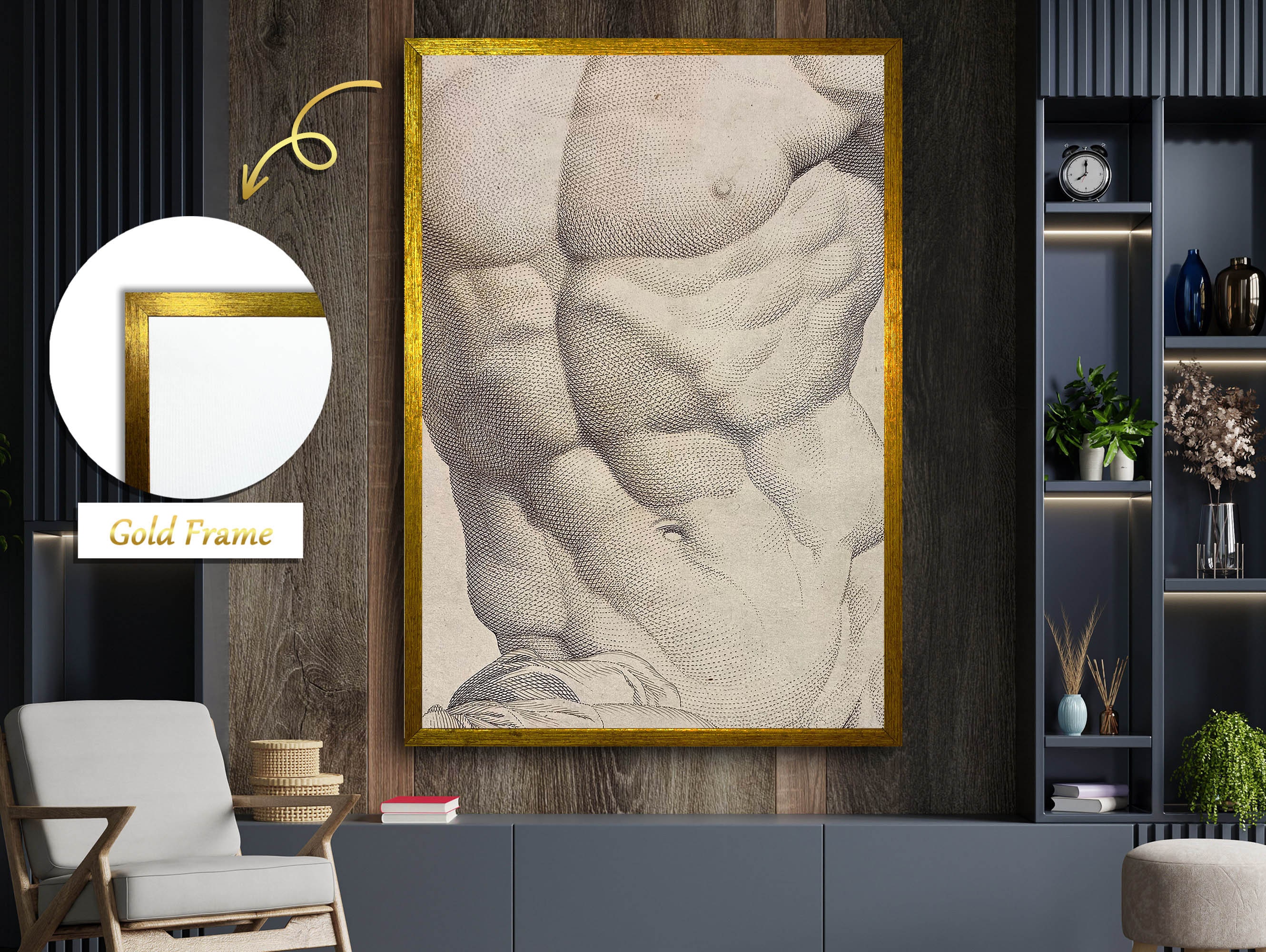 Muscles in Motion,muscle Art,anatomy Painting,fitness Decor,bodybuilder ...