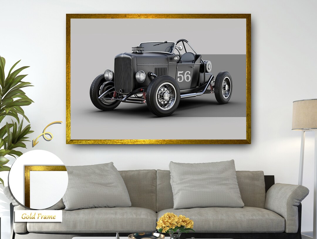 Number 56 Hot Rod Racing Car,hot Rod, Racing Car Art, Number 56 ...
