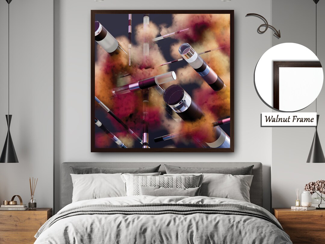 Abstract Pillars Art,abstract Pillars, Abstract Art, Depth and ...