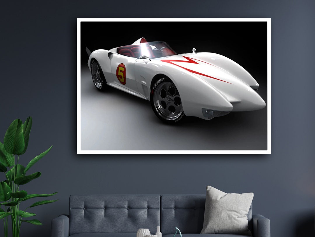 Futuristic Speedster,race Car Art, Digital Canvas Print, Automotive ...