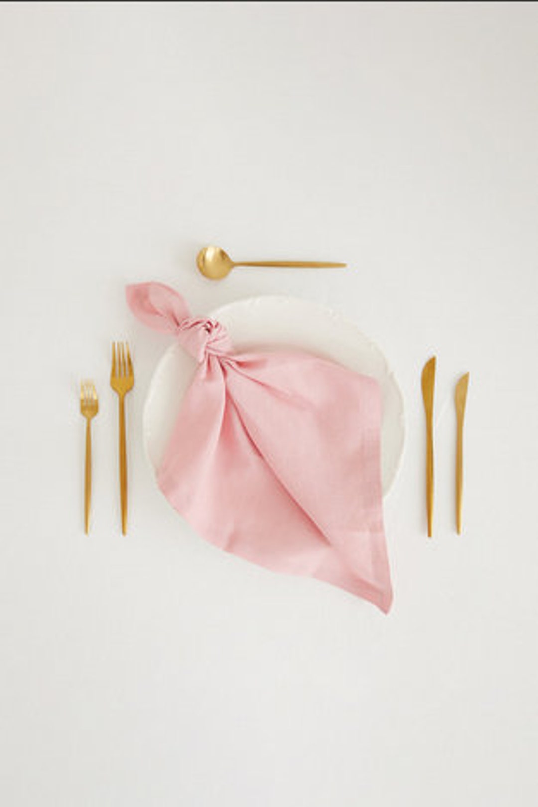 100 Pack Dusty Pink Cloth Napkins 100% Cotton Table Dinning Napkins Set ...