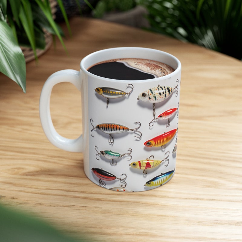 Fishing Lure Mug - Etsy