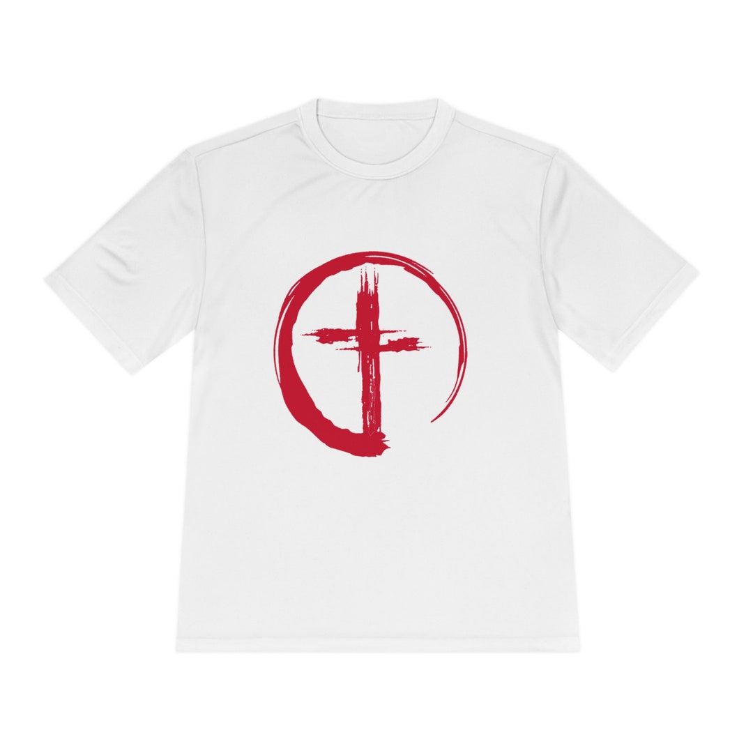 OMBC Red Cross O Unisex Moisture Wicking Pullover Shirt 100% Polyester ...