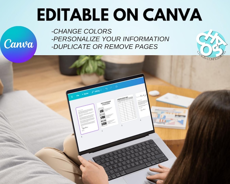 Editable Sponsor Template Bundle Sponsor Letter, Packages, Contact ...
