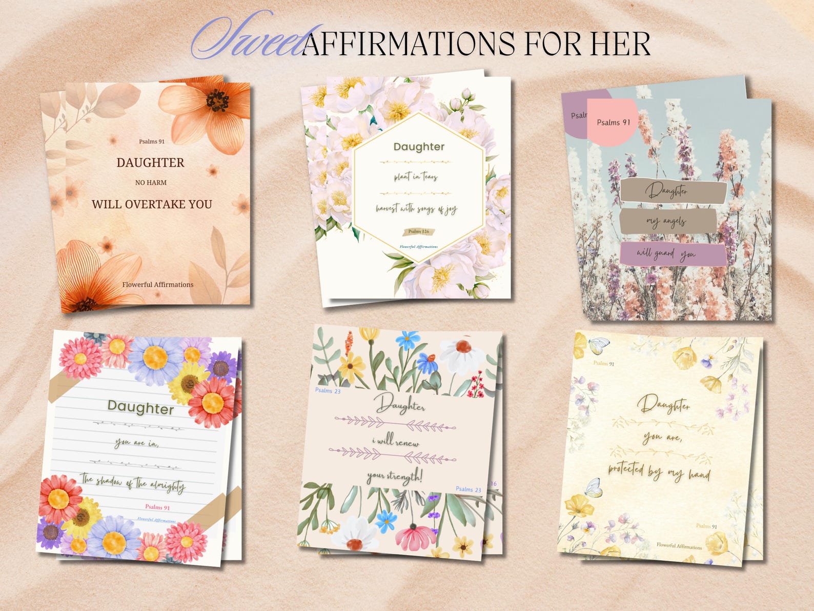 32 Printable Biblical Affirmation Cards for Women's Bible Study-perfect ...