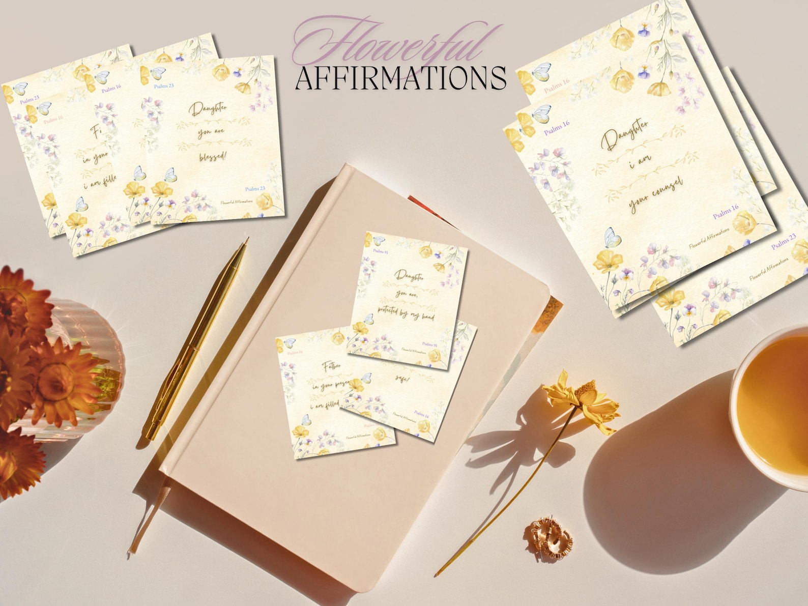 32 Printable Biblical Affirmation Cards for Women's Bible Study-perfect ...