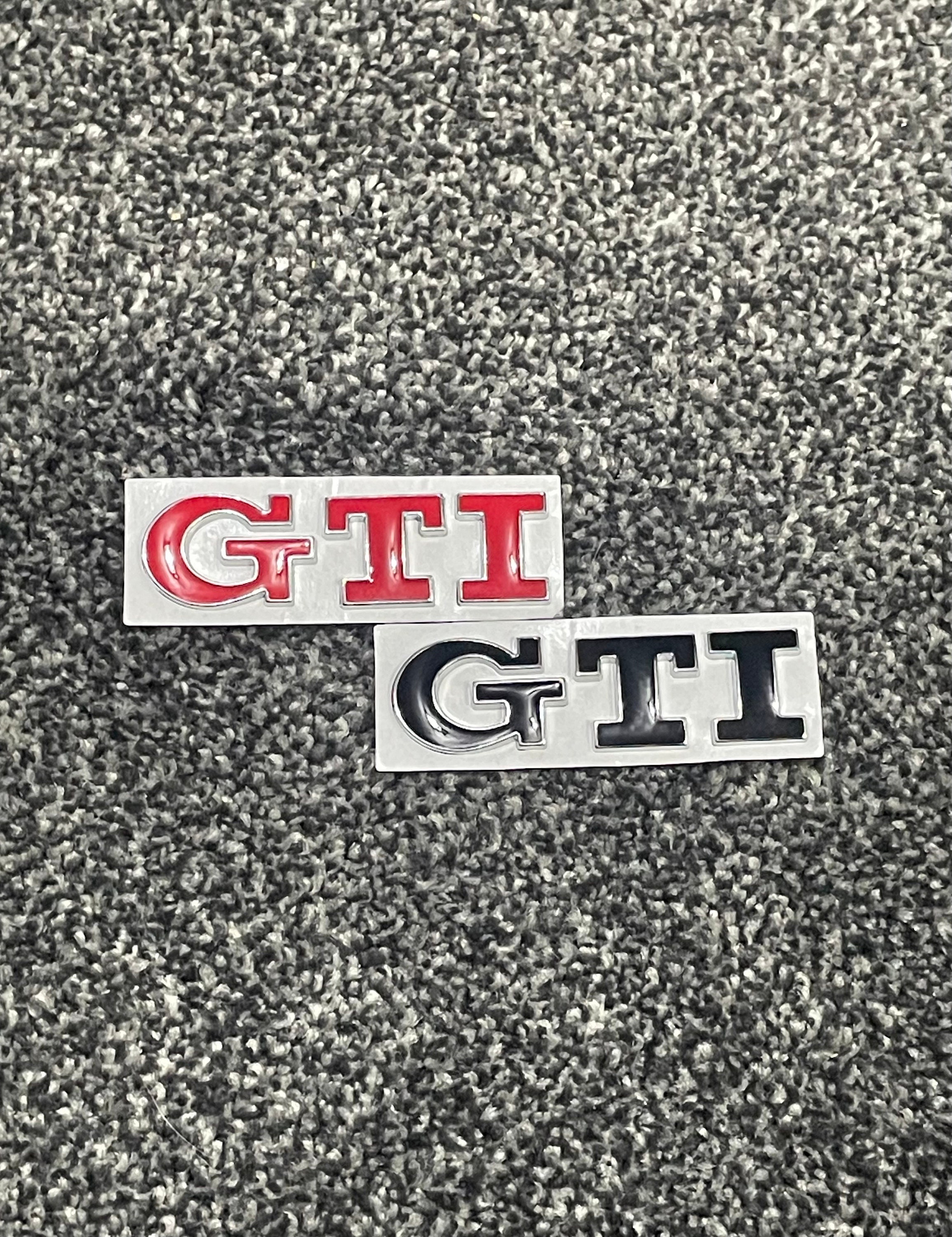 VW Golf MK7 Rear GTI Badge Emblem Chrome - Etsy
