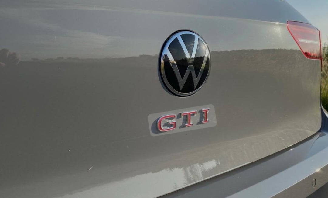 VW Golf MK8 Rear GTI Badge Emblem Chrome - Etsy