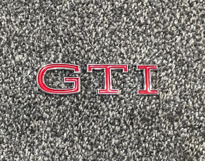 VW Golf MK8 Rear GTI Badge Emblem Chrome - Etsy Canada
