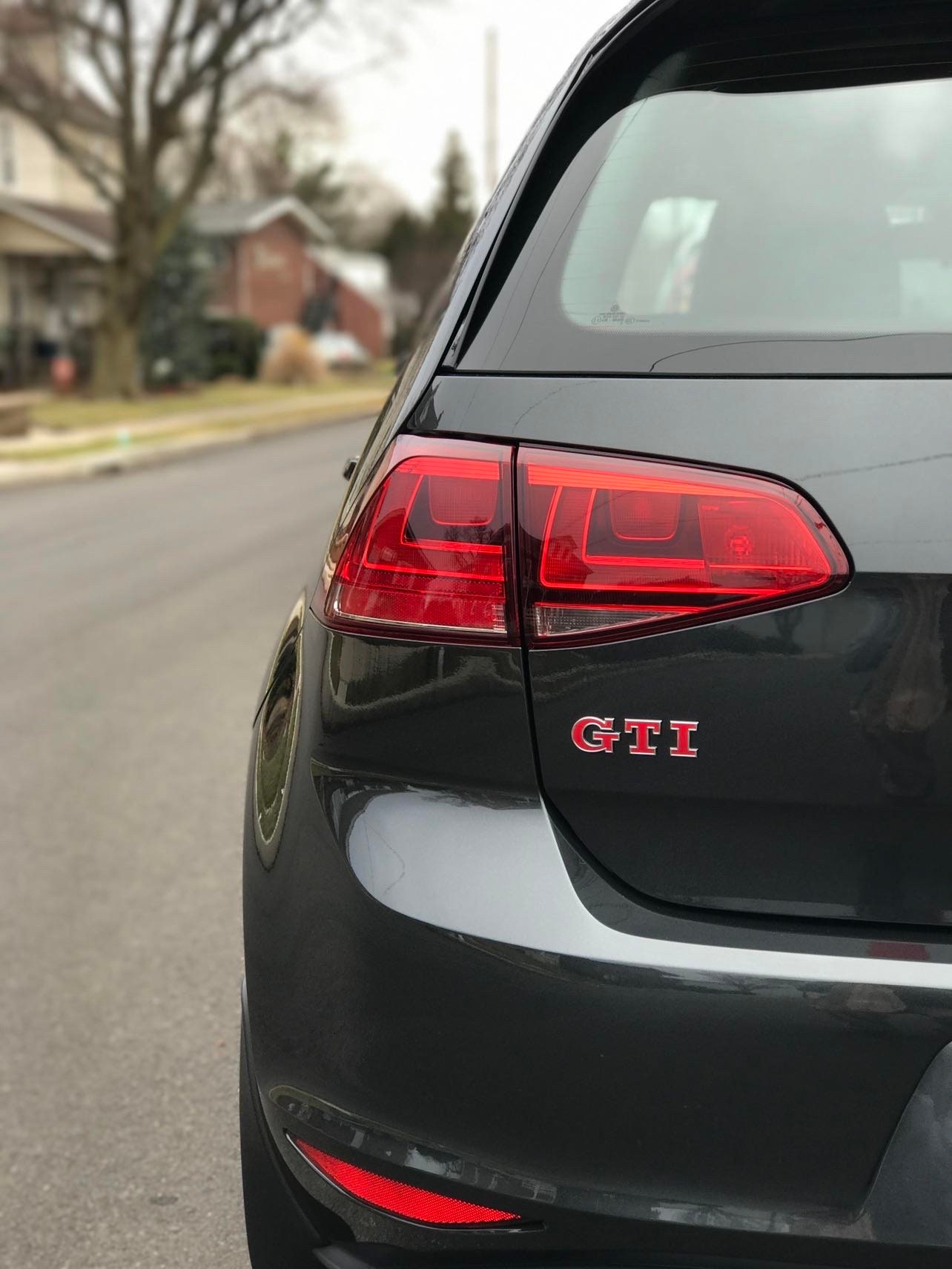 VW Golf MK7 Rear GTI Badge Emblem Chrome - Etsy