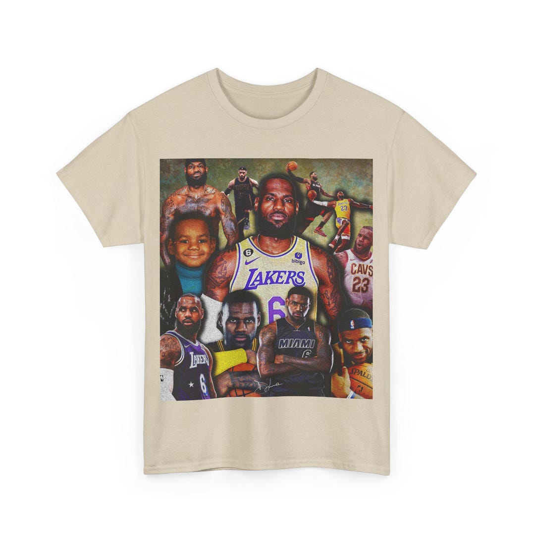Lebron James T-shirt - Etsy