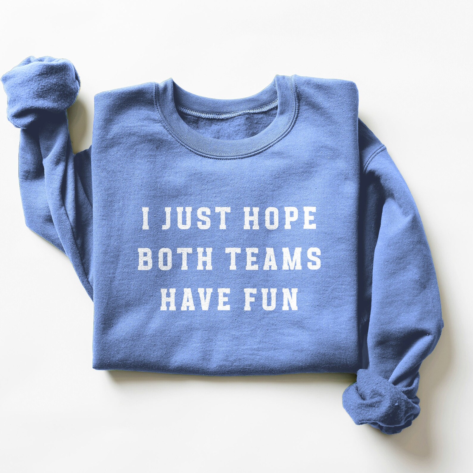 Funny Sunday Football Team Shirt, Both Teams Have Fun Crewneck ...