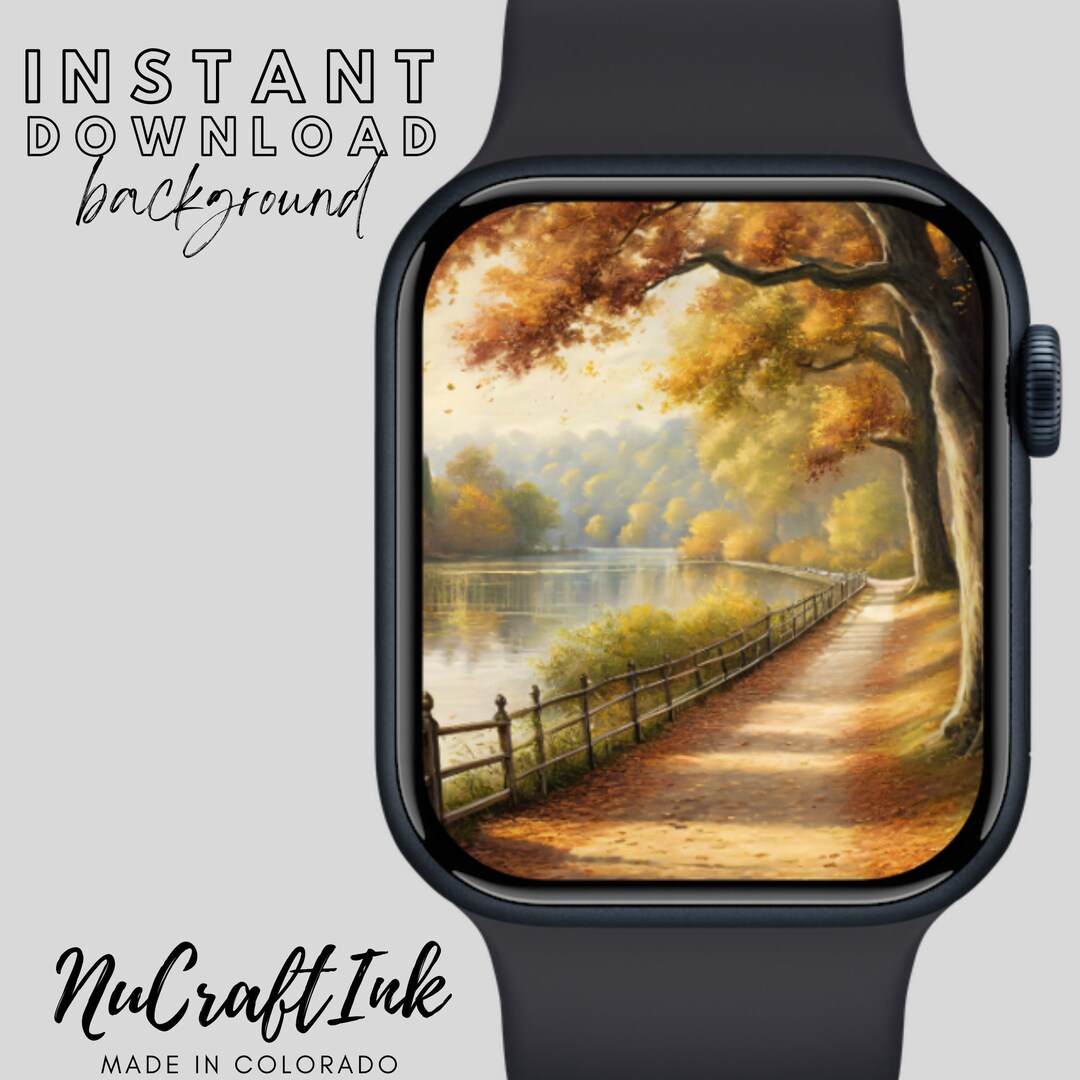 Italian Countryside Apple Watch Face Background, Fall Theme Smartwatch ...