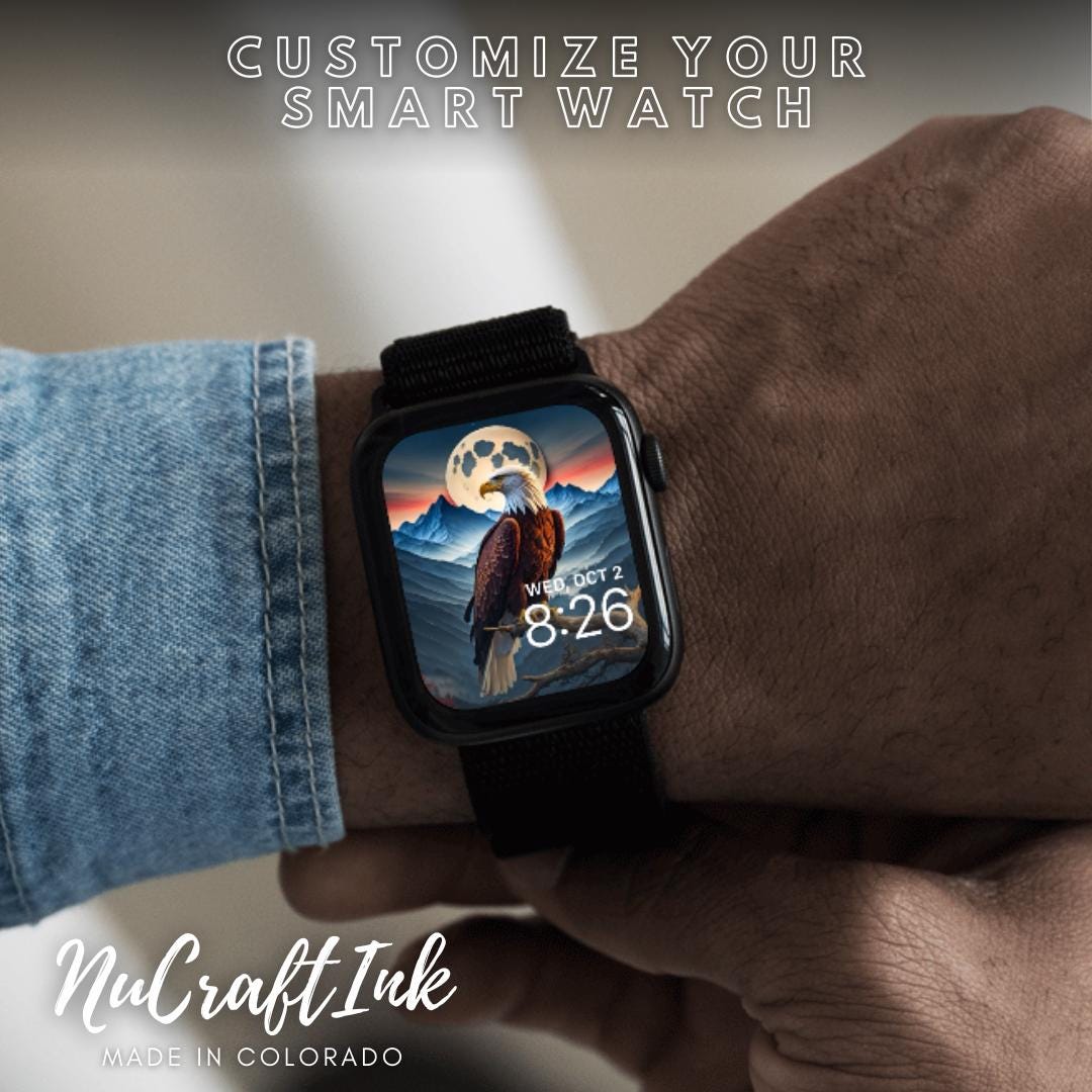 Bald Eagle Apple Watch Face: Patriotic USA Pride (digital Download) - Etsy