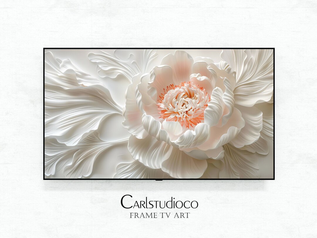Samsung Picture Frames, 3D Flower Oil Painting, Samsung the Frame ...