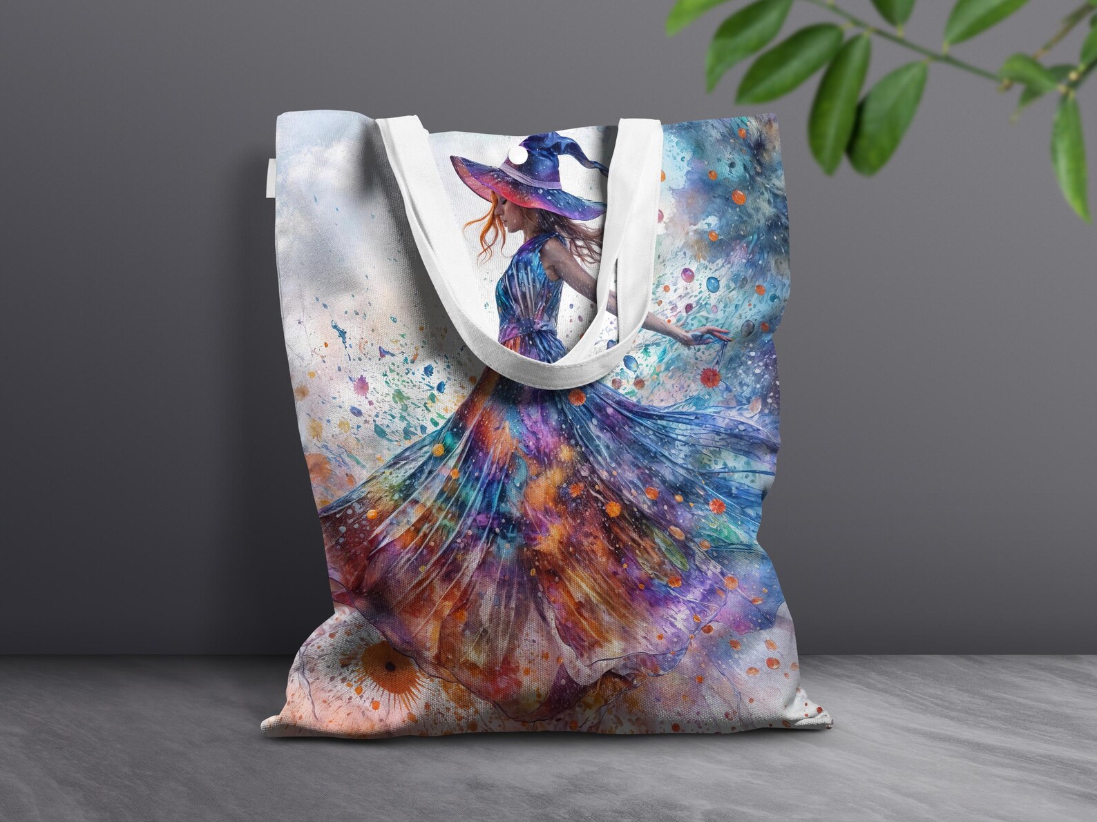 7 Boho Witch Clipart Collection, Boho Witch Bundle, Halloween Witch ...