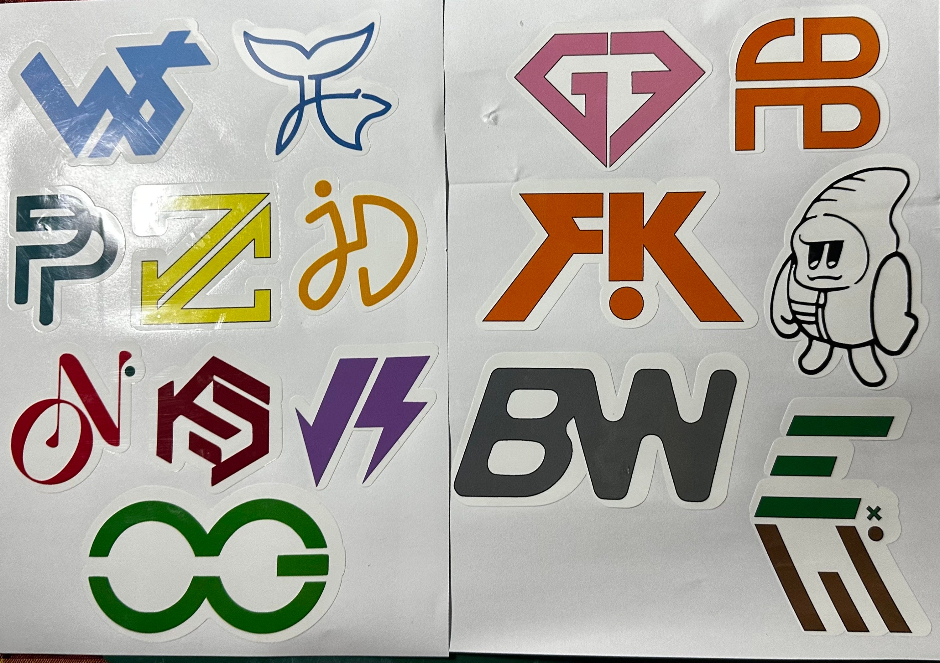 GMMTV Ship Logo Stickers - Etsy
