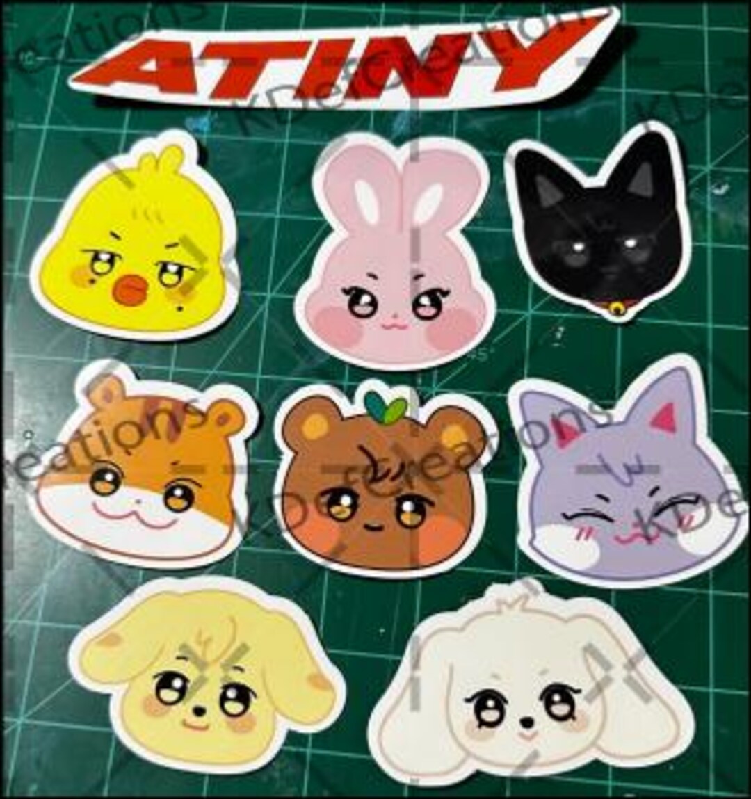 Ateez Aniteez Stickers - Etsy