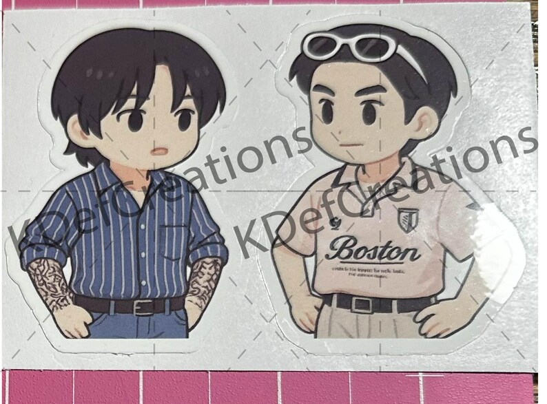 The Heart Killers Chibi Character Stickers - Etsy