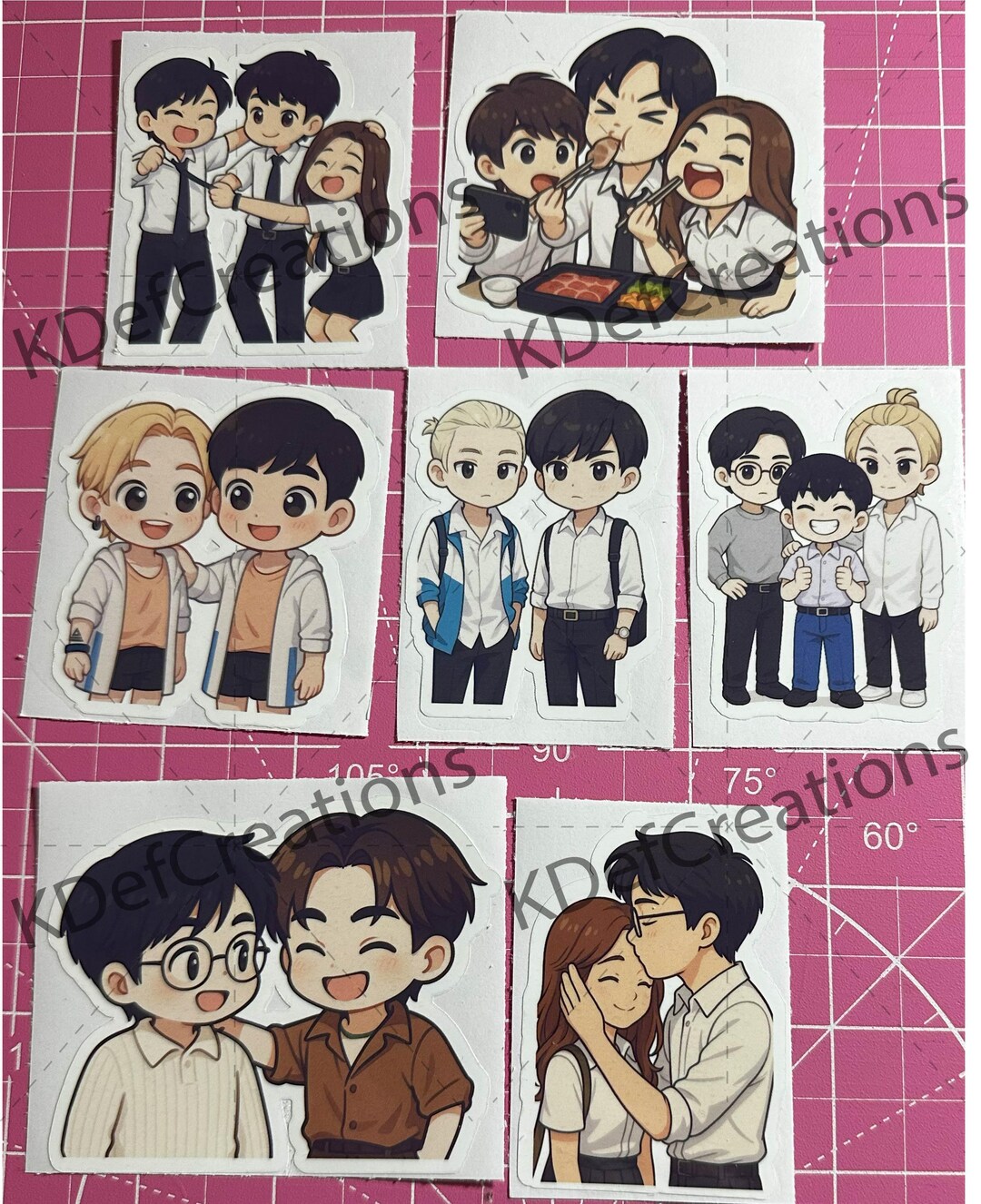 Until We Meet Again / Between Us Chibi Stickers - Etsy