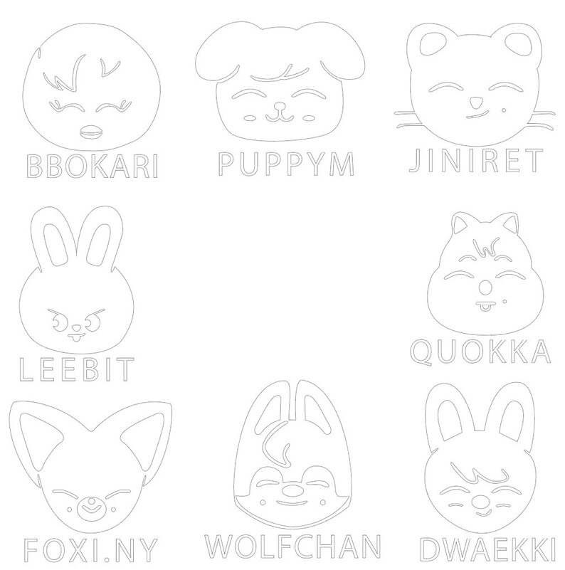 Skzoo Vinyl Decal - Etsy