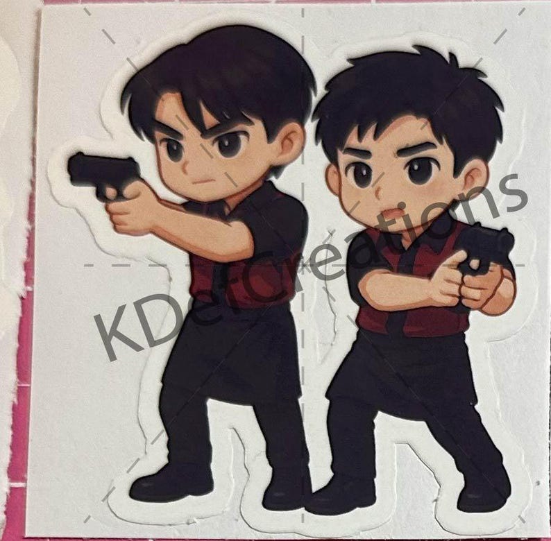The Heart Killers Chibi Character Magnets - Etsy