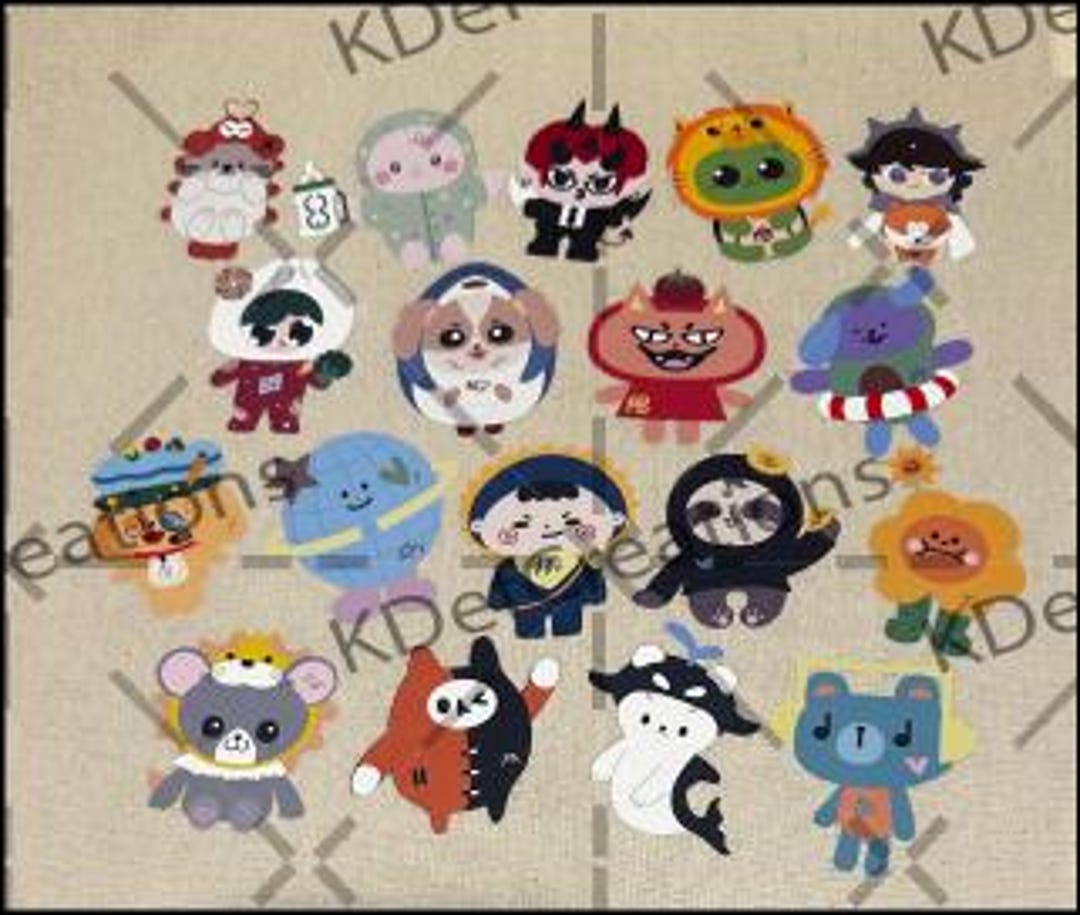 GMMTV Ship Mascots Iron-ons - Etsy