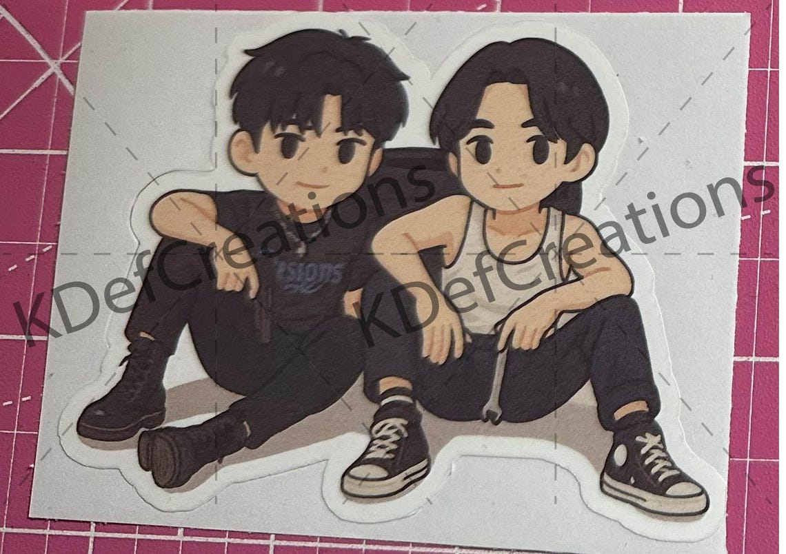 The Heart Killers Chibi Character Stickers - Etsy