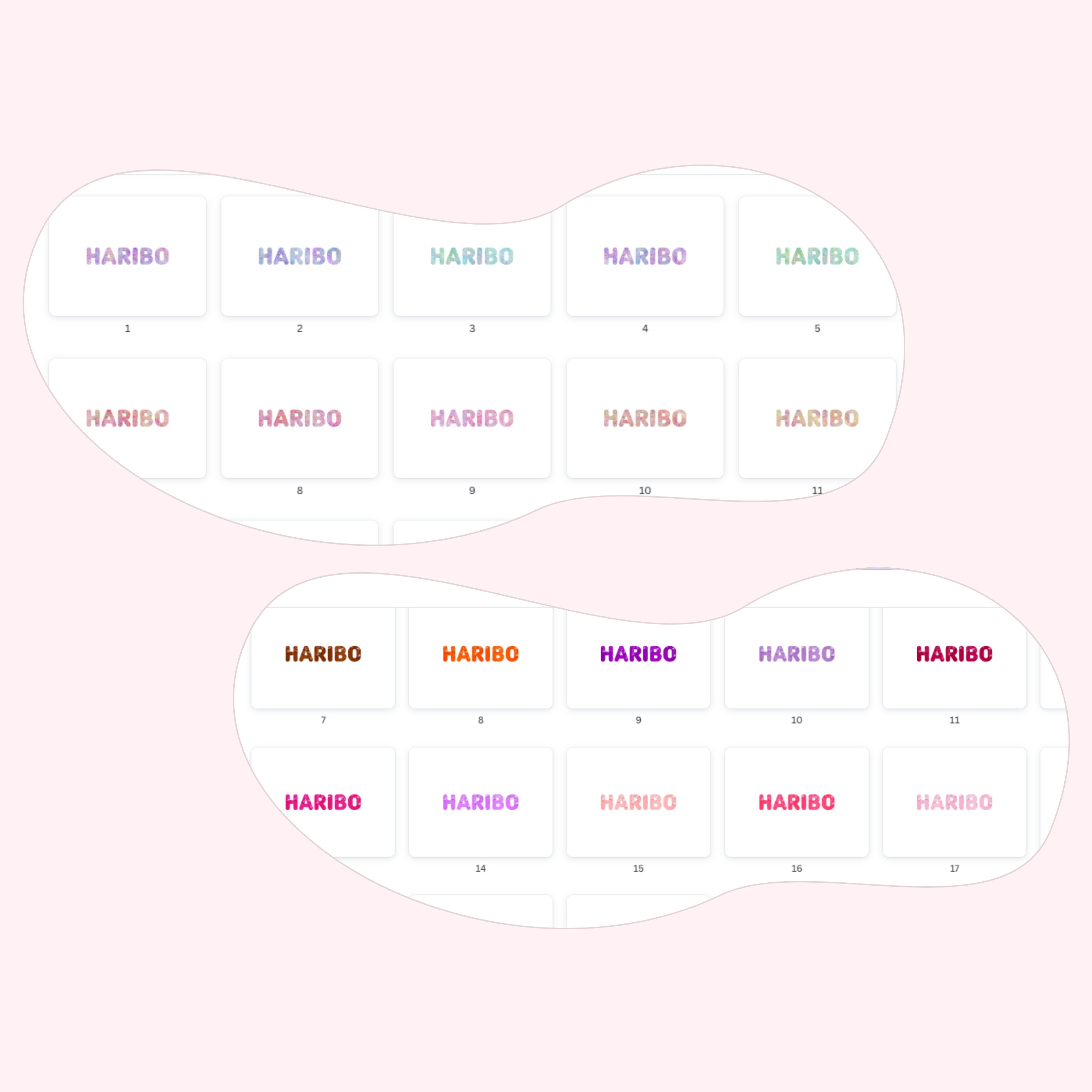 Complete Model to Create Haribo Packaging small and Medium Sachet ...