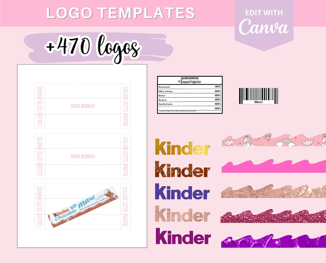 Complete Model to Create Kinder Maxi Packaging, Template template on ...