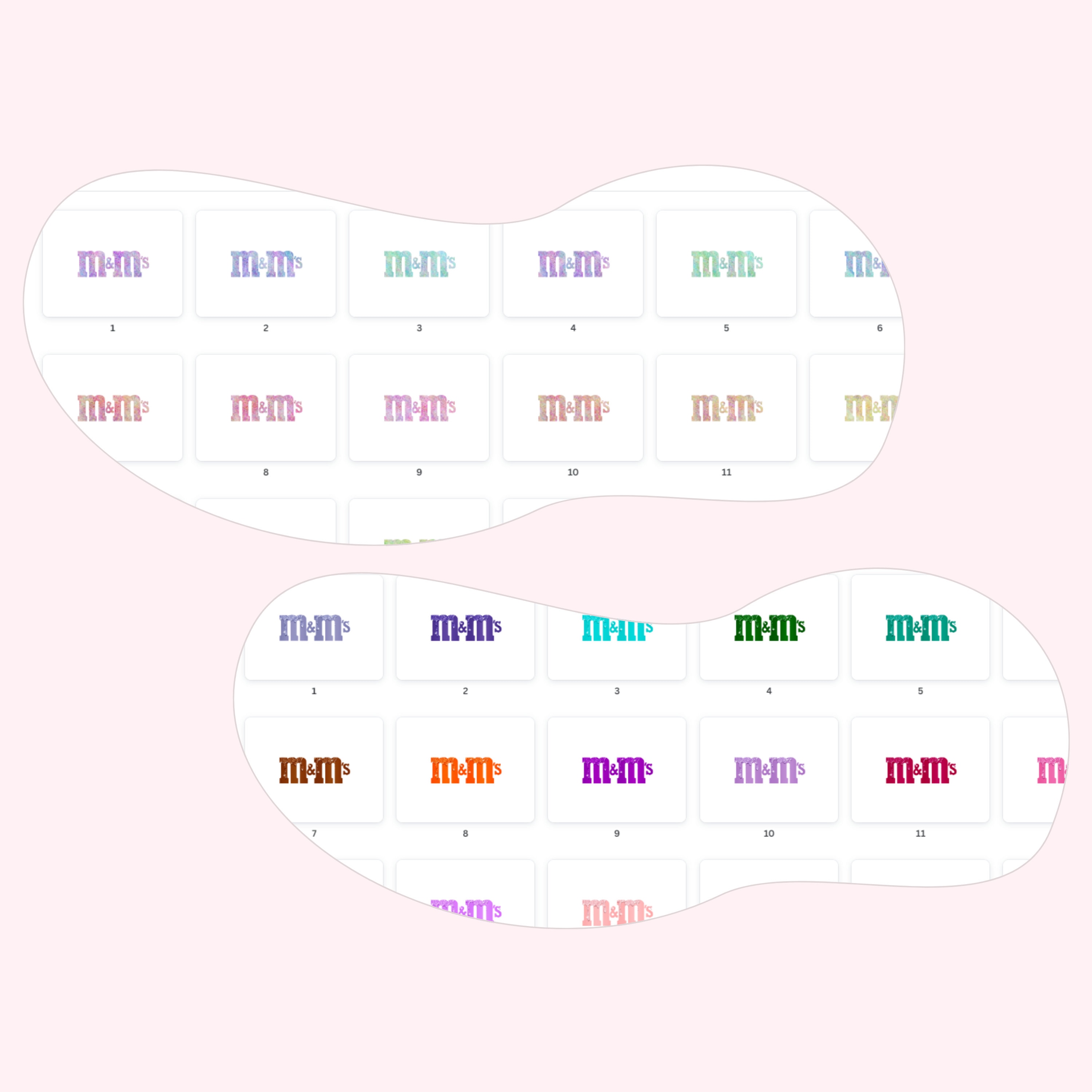 Complete Model to Create M&m's Packaging, Template template on Canva ...