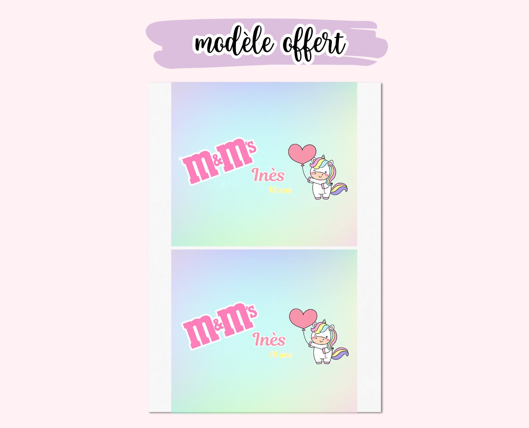 Complete Model to Create M&m's Packaging, Template template on Canva ...