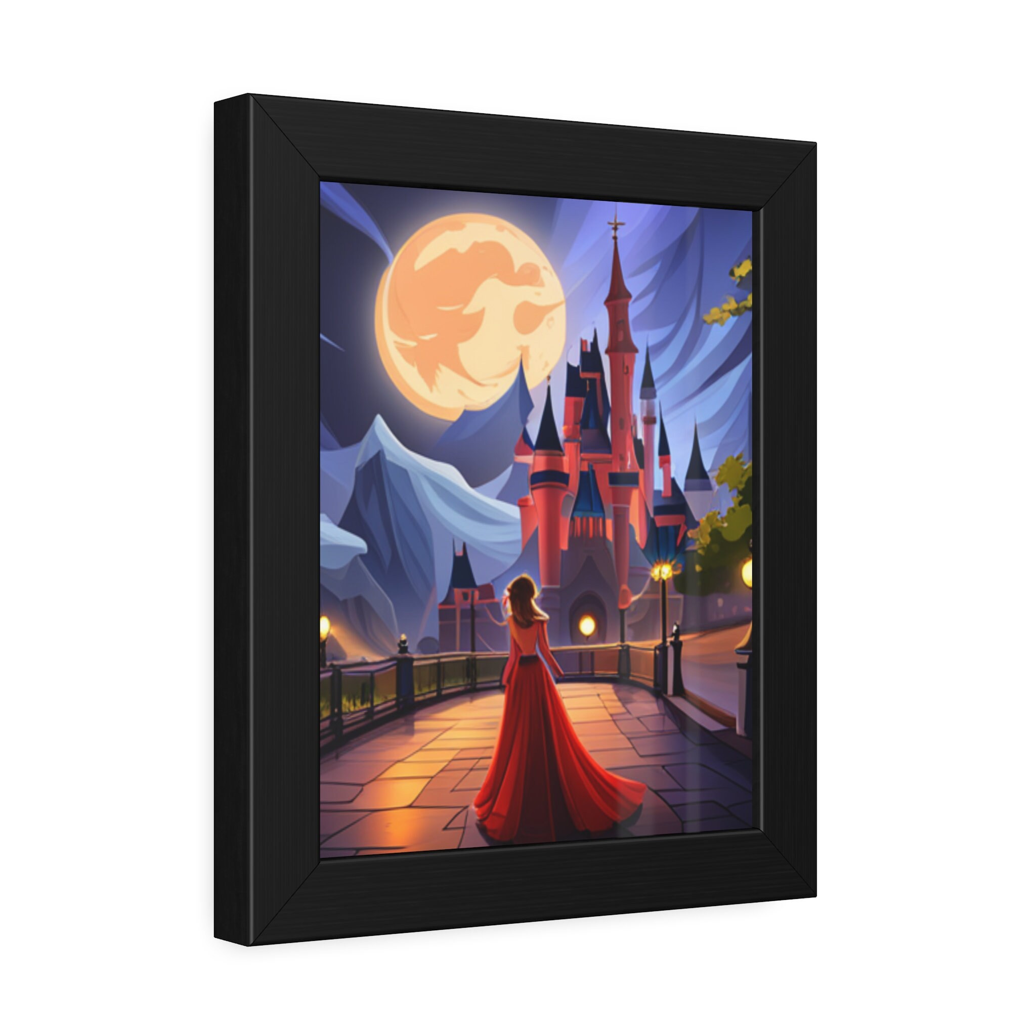 Framed Paper Posters, Disney, Princess, Castle Poster sold by Four-Day ...