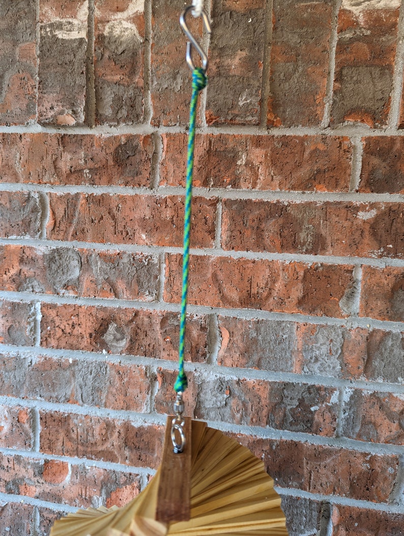 Pine Cone Wood Spiral Wind Spinner Wood Stained 12 High & 6 Wide ...