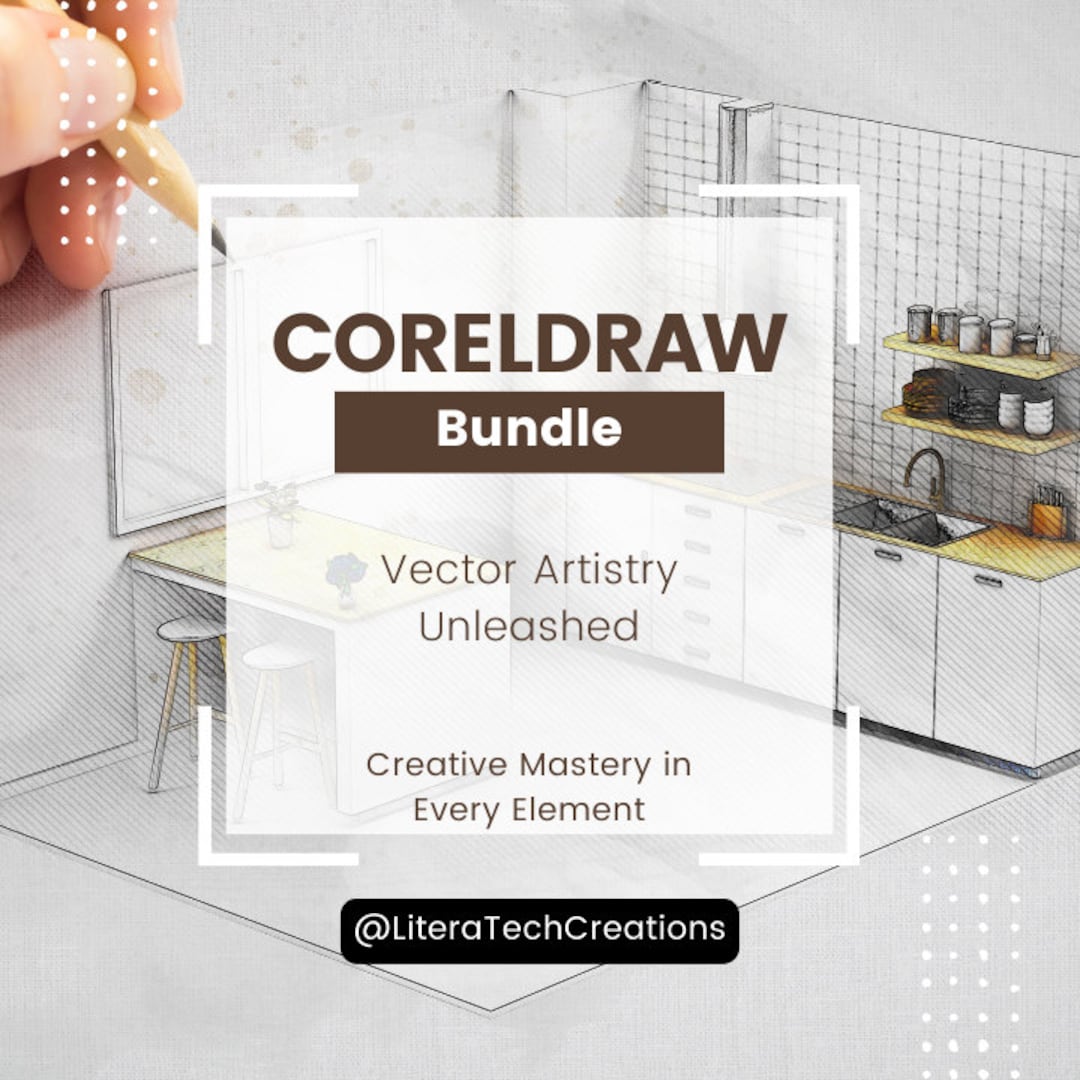 Coreldraw Assets, Digital Library, Graphic Design Bundle, Vector Art ...