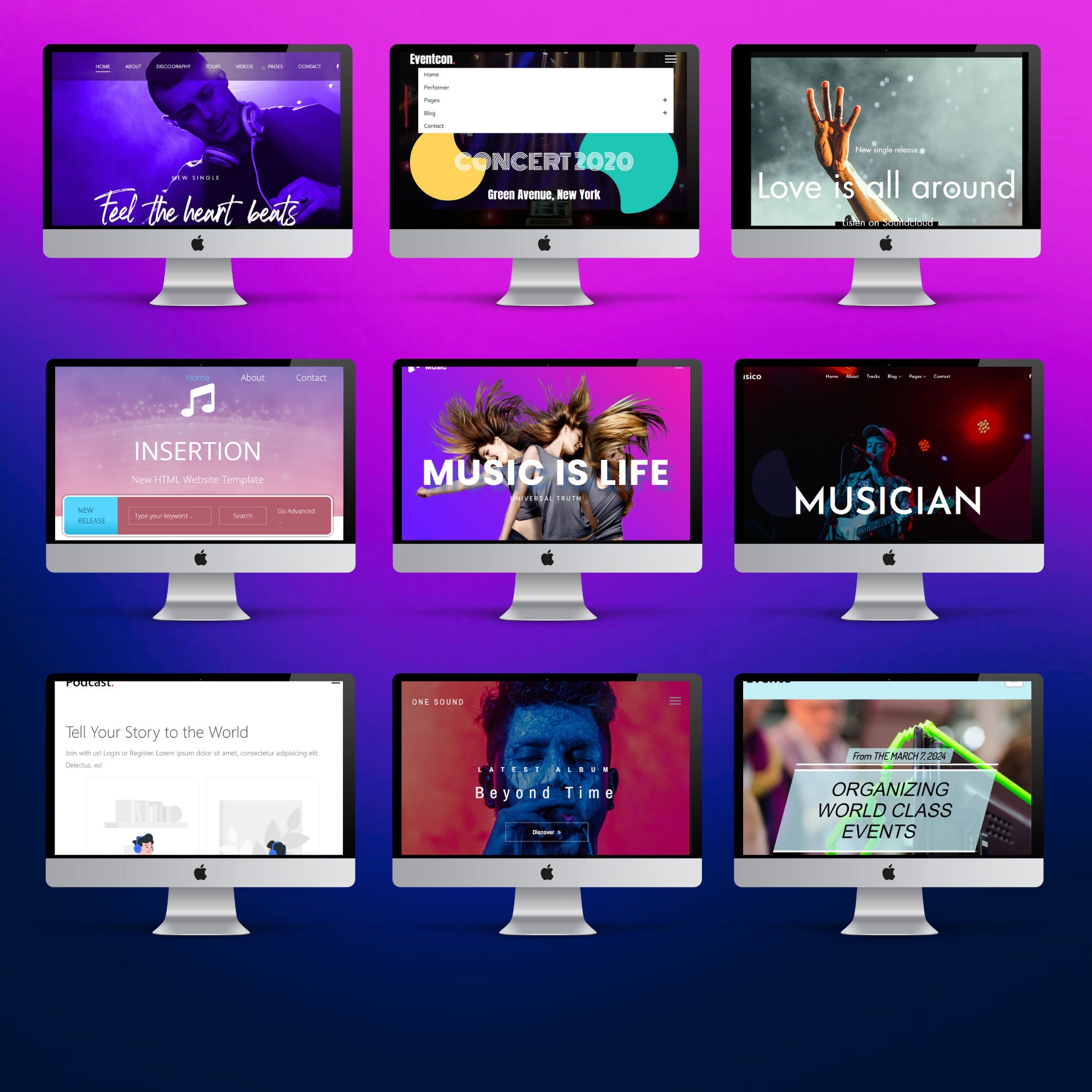 480+ Premium HTML Website Template Bundle: Elevate Your Web Design, Seo ...