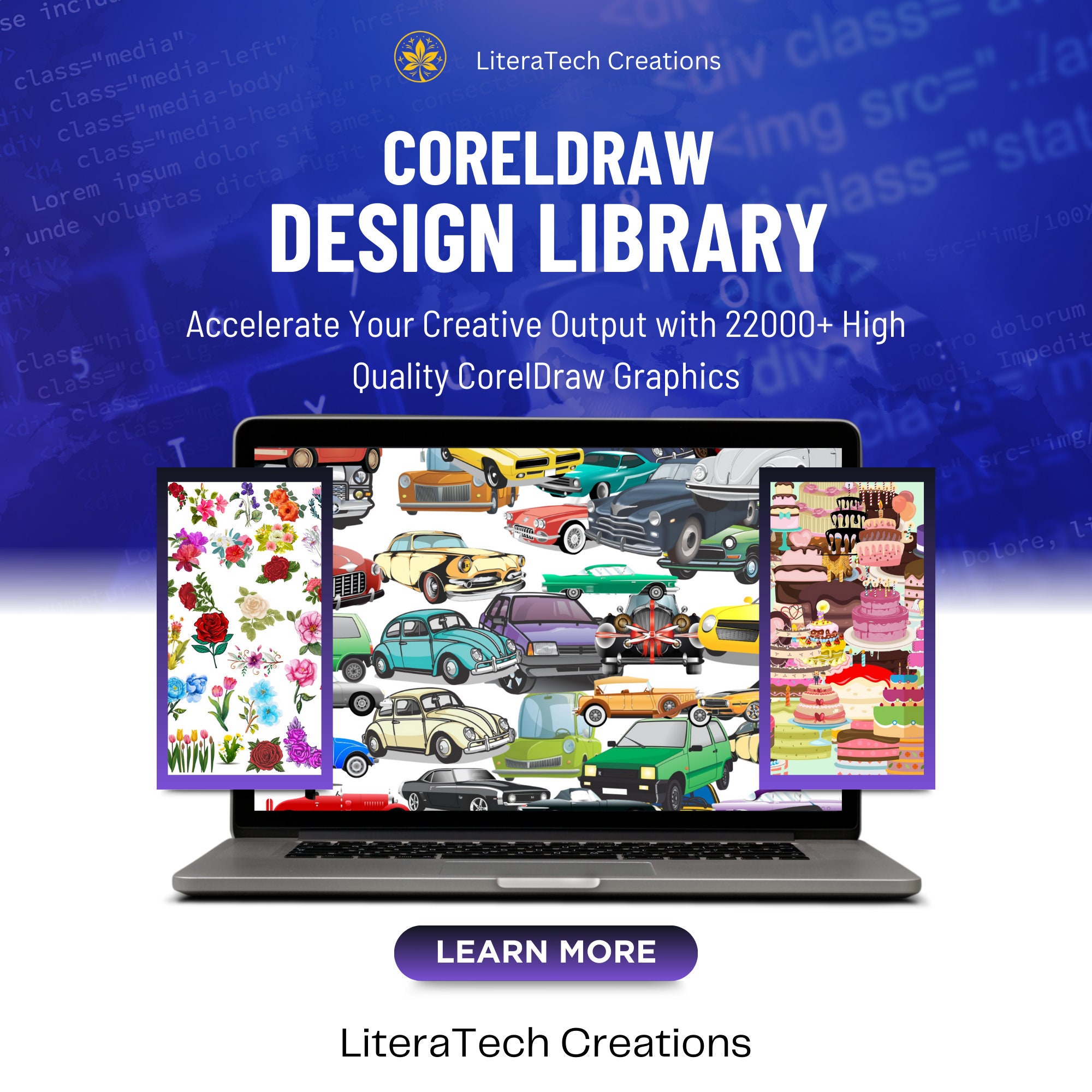 Coreldraw Assets, Digital Library, Graphic Design Bundle, Vector Art ...