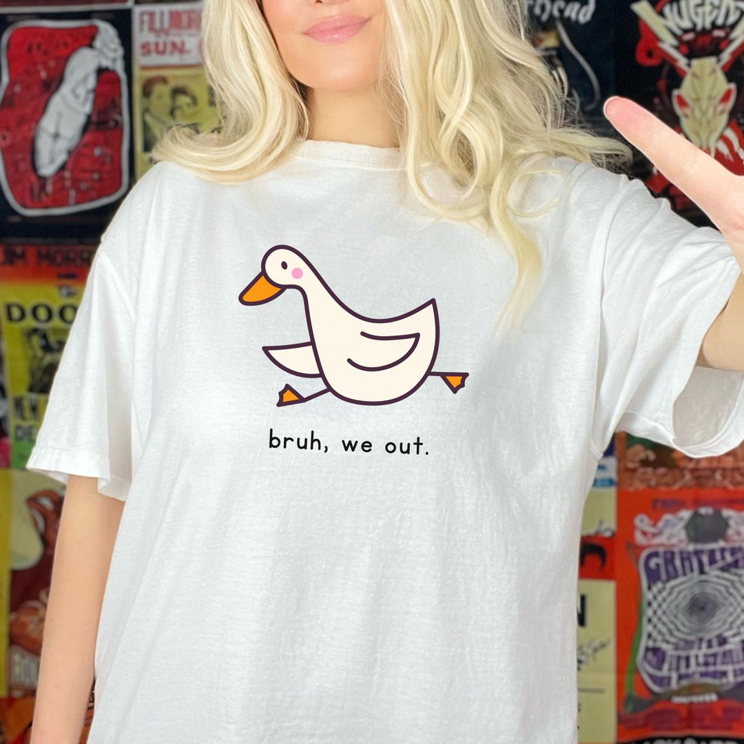 Silly Goose PNG, Last Day of School Bruh We Out Funny Teacher Goose Png ...