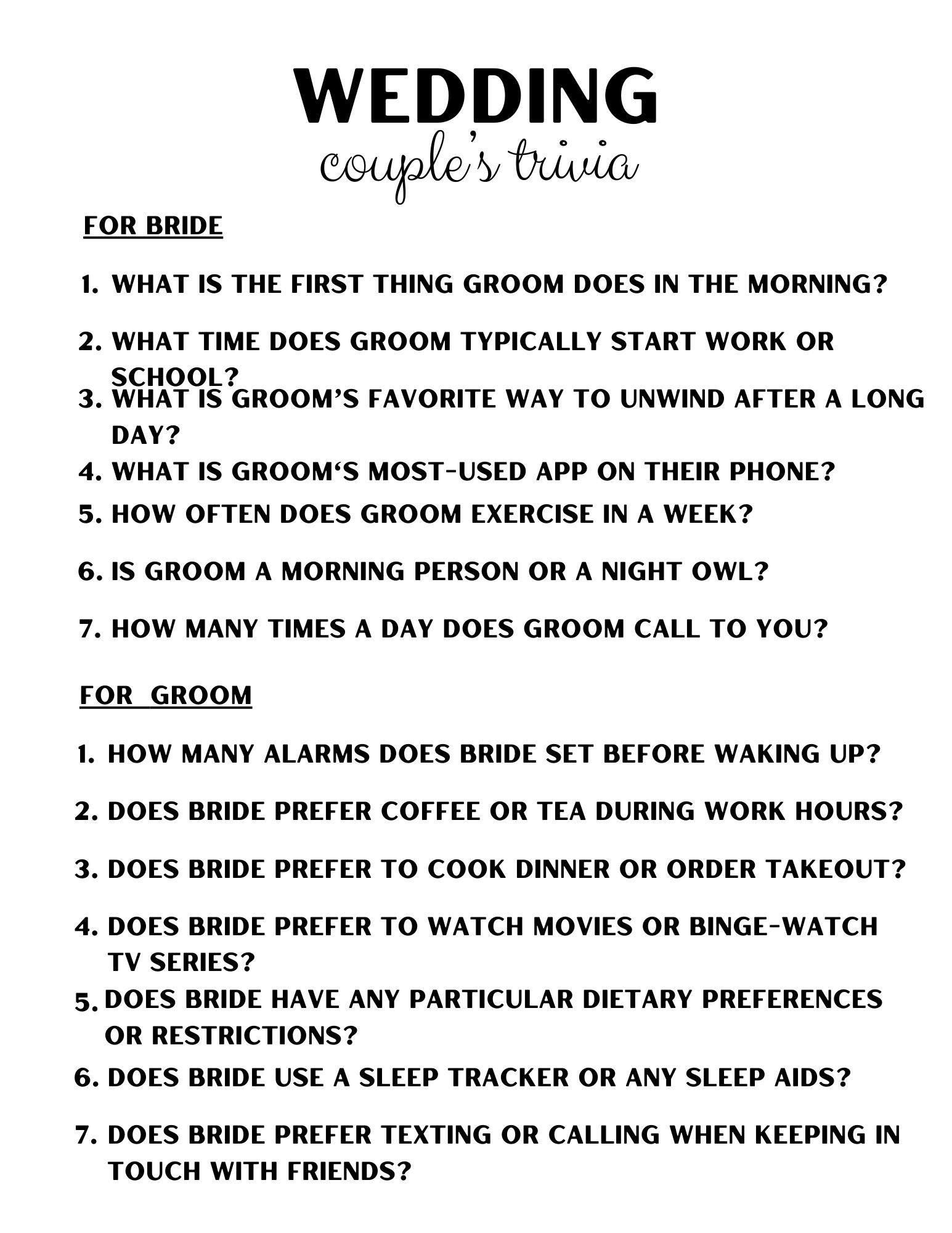 Ultimate Wedding Table Games Bundle - Etsy