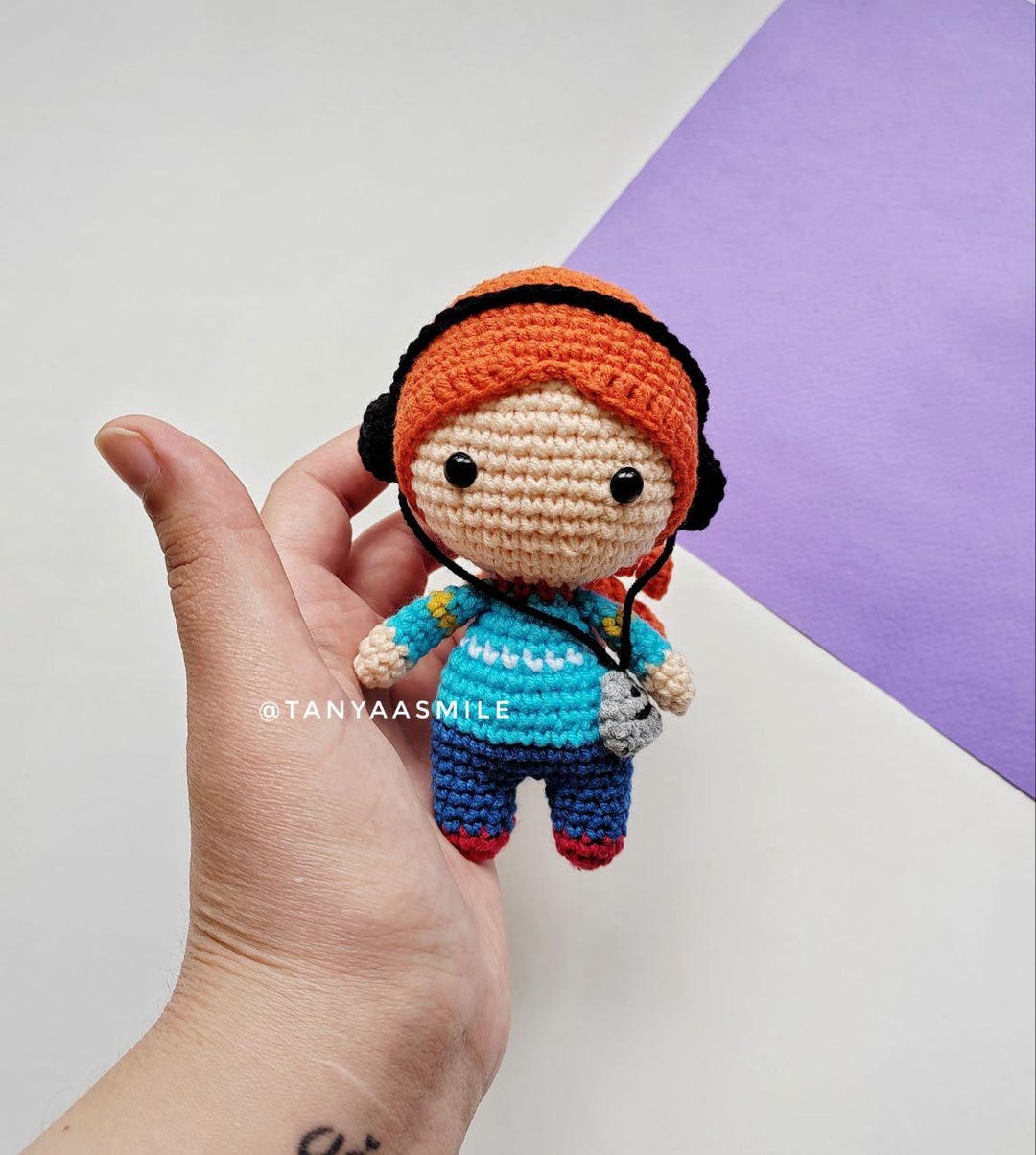 Mini Max Crochet Pattern, Amigumi Horror Pattern, Eleven Crochet ...