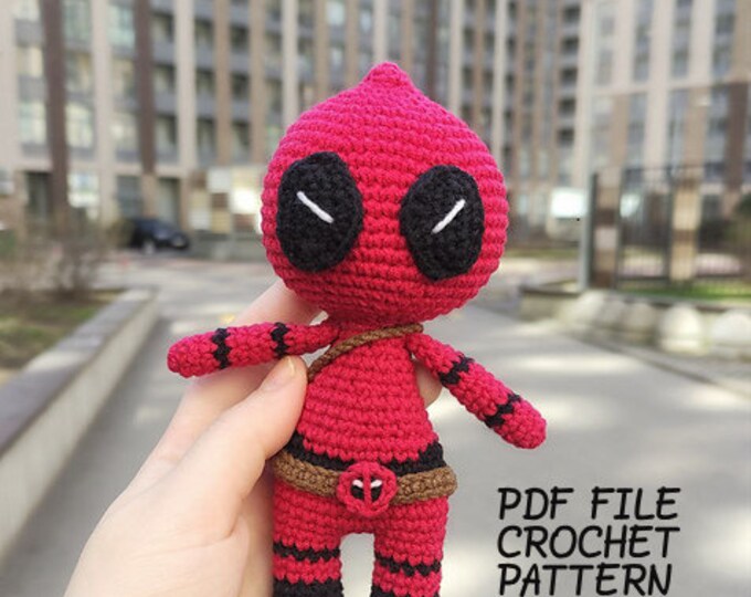 Deadpool Corner to Corner C2C Crochet Blanket Pattern - Etsy