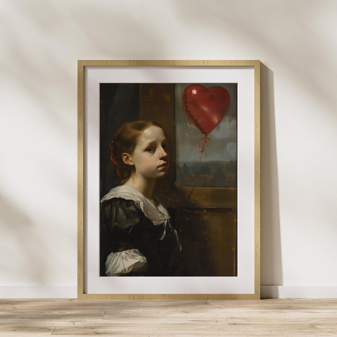 Girl With Balloon – Inspired by Sofonisba Anguissola, Banksy Fan Art ...