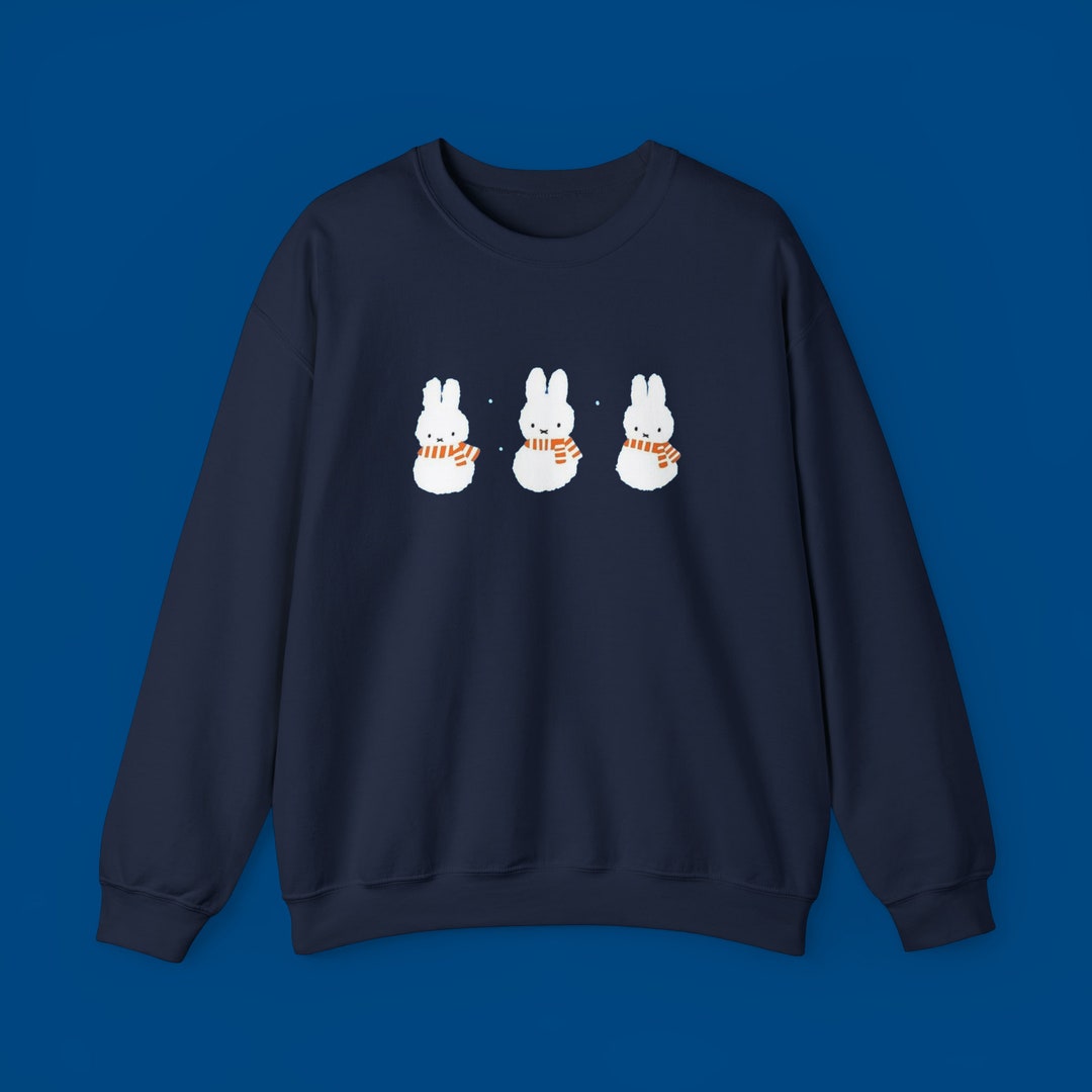 Miffy Snowman Crewneck | Gifts for Her | Gifts for Daughter | Trendy ...