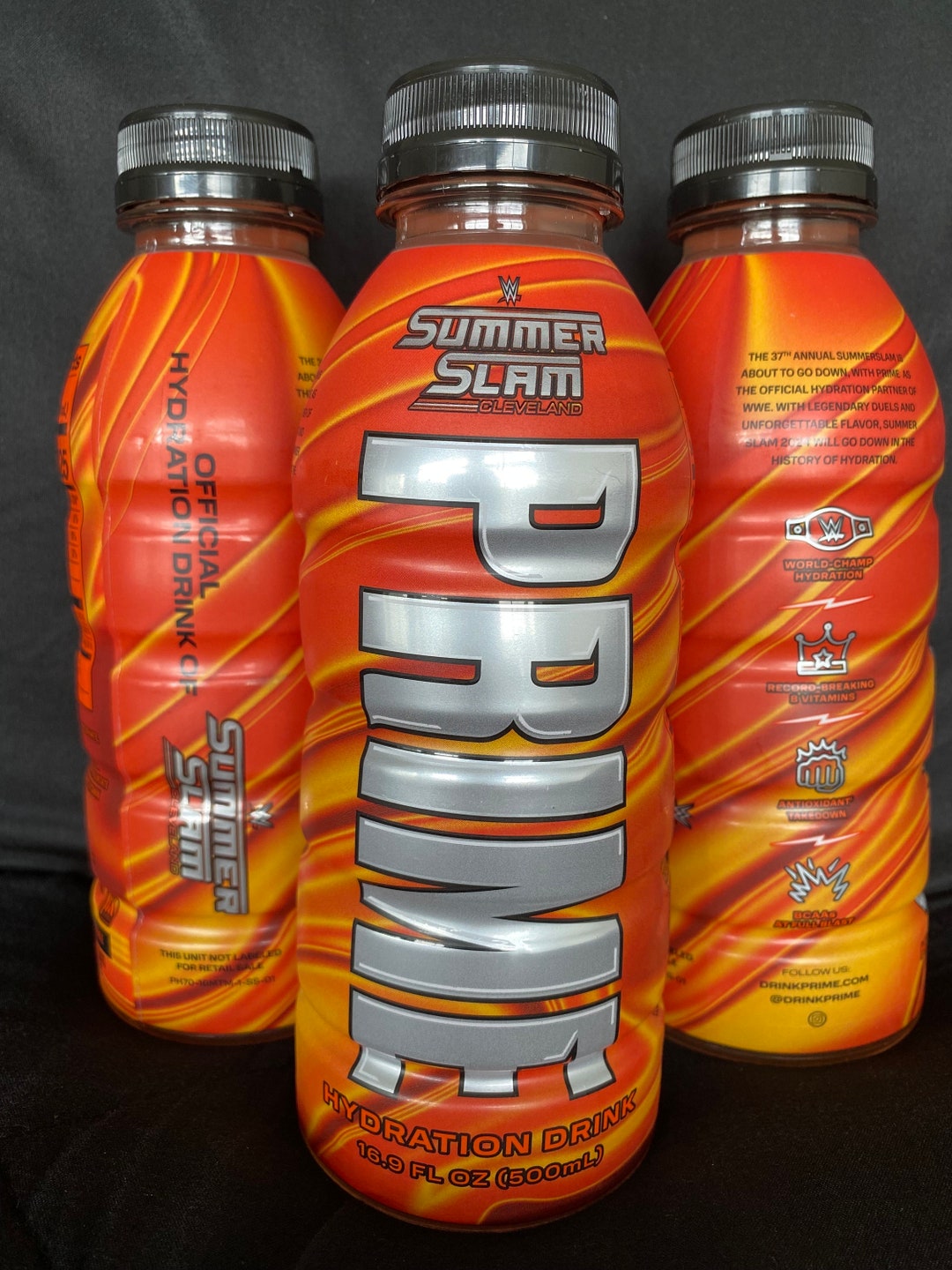 Botella de evento exclusiva de Prime Summer Slam Cleveland 2024 - Etsy ...