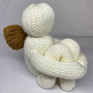 Knitted Guardian Sitting Angels - Etsy