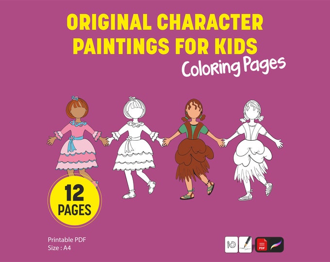 Printable Coloring Pages for Kids, Toddlers, Preschoolers, Kindergarten ...