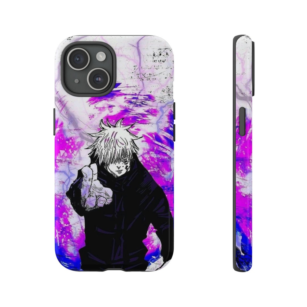 Customized iPhone Case Satoru Gojo Phone Case Anime Phone Case Jujutsu ...