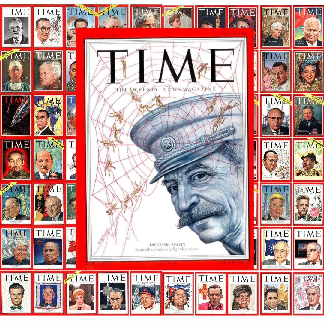 Time Magazine Digital Collection - 1950's (1950-1959) - 362 Issues - Etsy