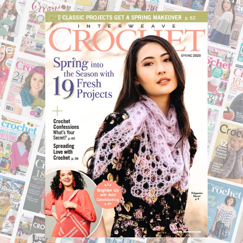 1084 Crochet Magazine Digital Collection | Fashion & Amigurumi ...