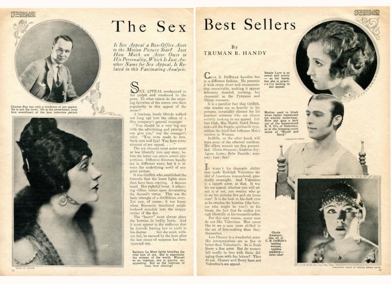 320 Vintage Hollywood Magazines Collection - 1920s to 1950s Screenland ...